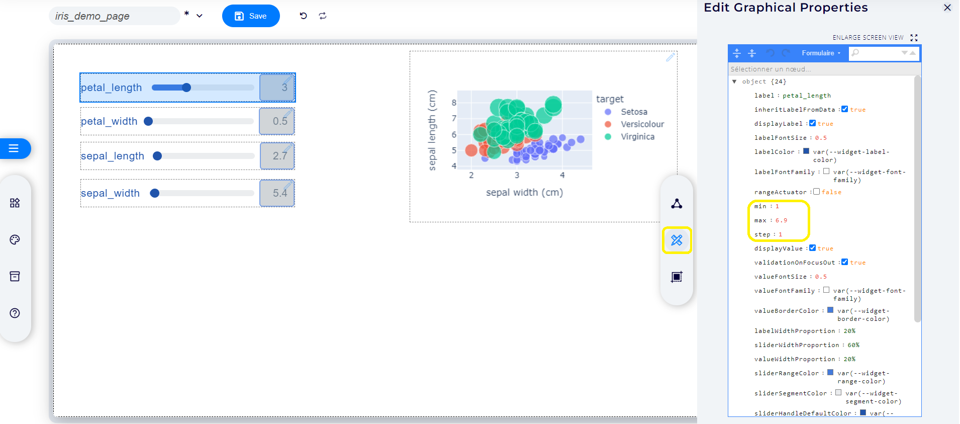 Quick Tutorial Taipy Designer Documentation